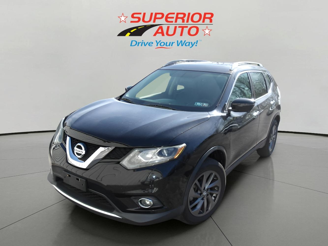 Used 2016 Nissan Rogue SL 5N1AT2MV9GC834012 - Superior Auto